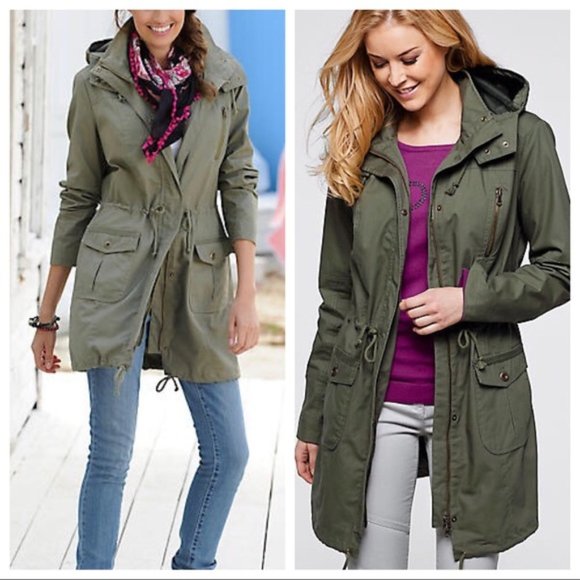 Bonprix Collection | Jackets & Coats | Bpc Longline Anorak Military ...